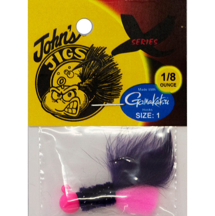 John's Jigs X Series, 1/8 ounce XPPUPUHP — Ted's Sports Center